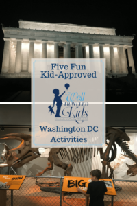 Top 5 Favorite Activities in Washington D. C for families with little kids