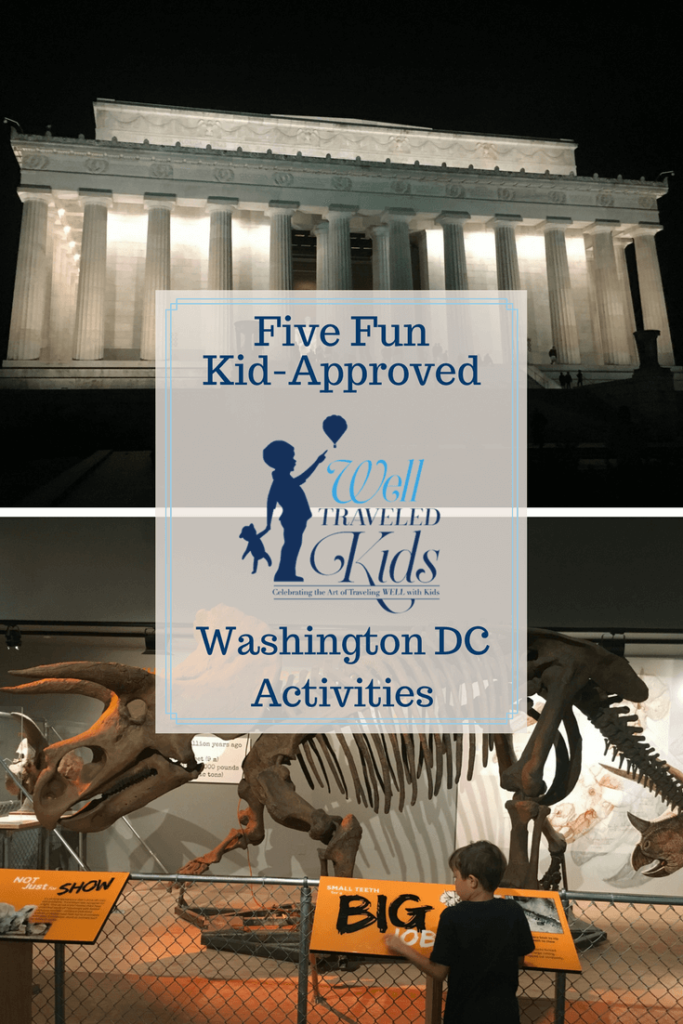 Top 5 Favorite Activities in Washington D. C for families with little kids
