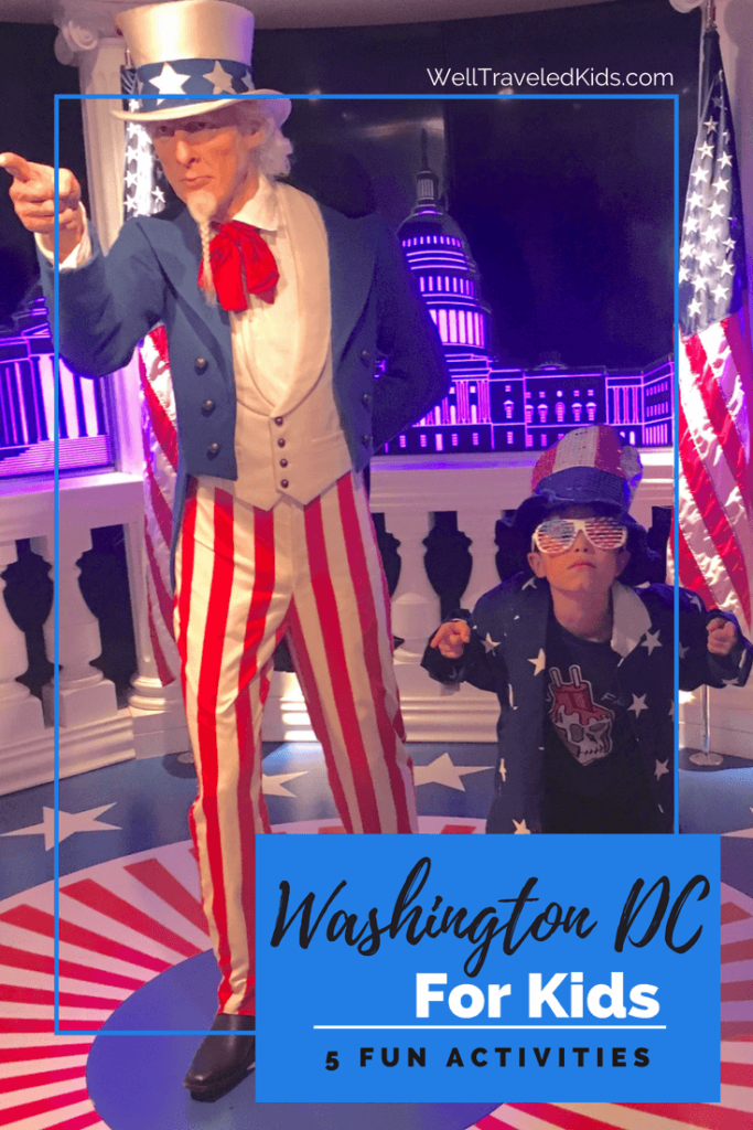 Top 5 Favorite Activities in Washington D. C for families with little kids